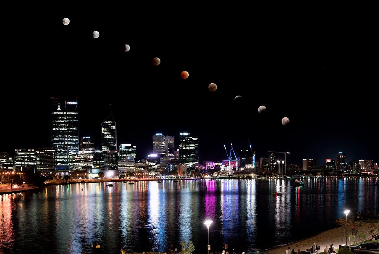 Un marzo astronómico: eclipse lunar total, conjunción de Venus y ...